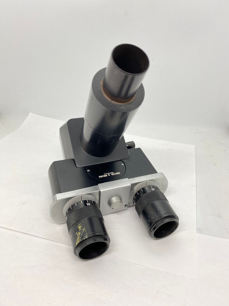 Very Rare Hertel & Reiss Optik Kassel Trinocular Microscope Head MINT ...