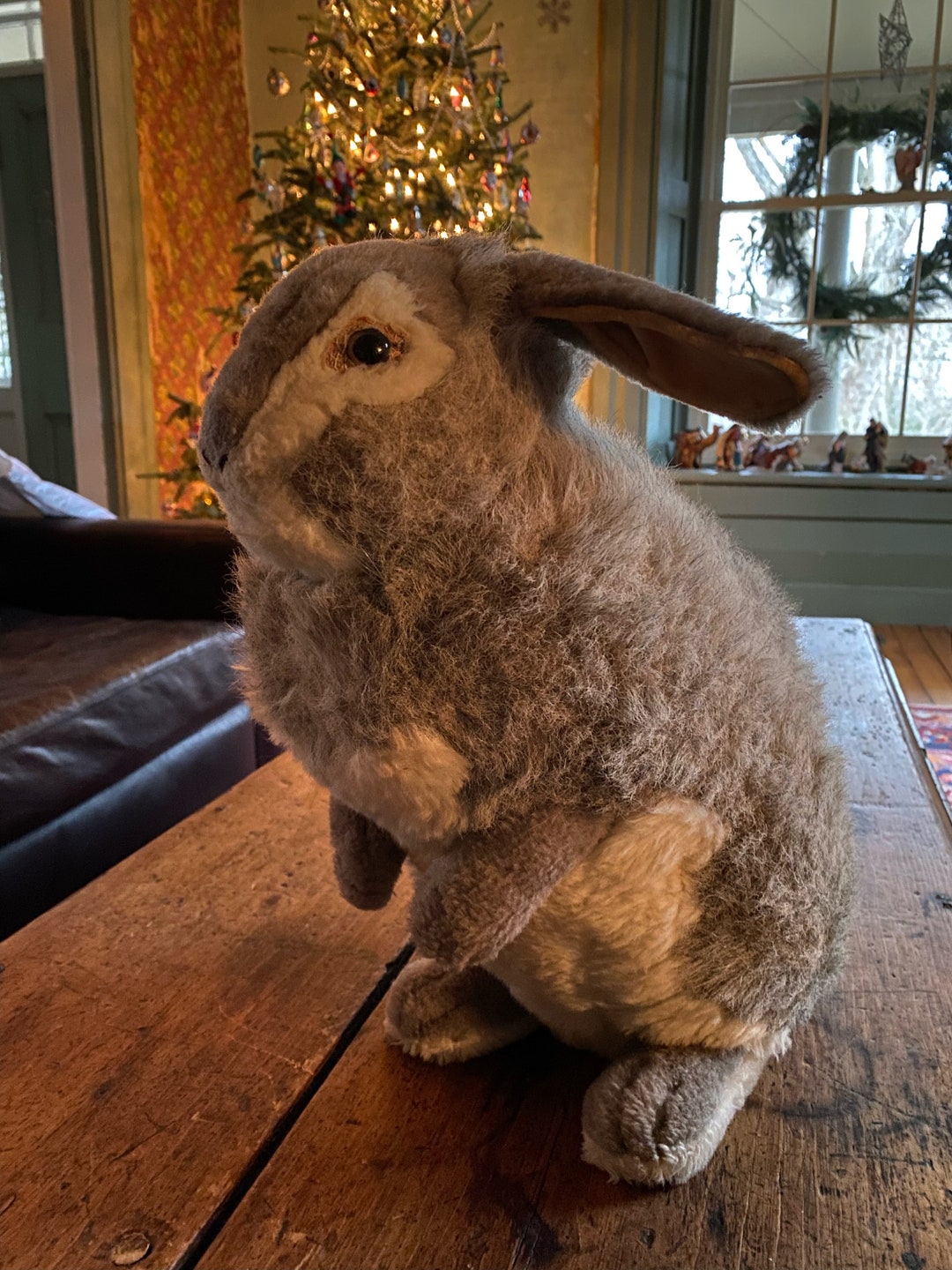 Large Vintage Beautiful Steiff 14 1/2 H Mohair Rabbit so - Etsy