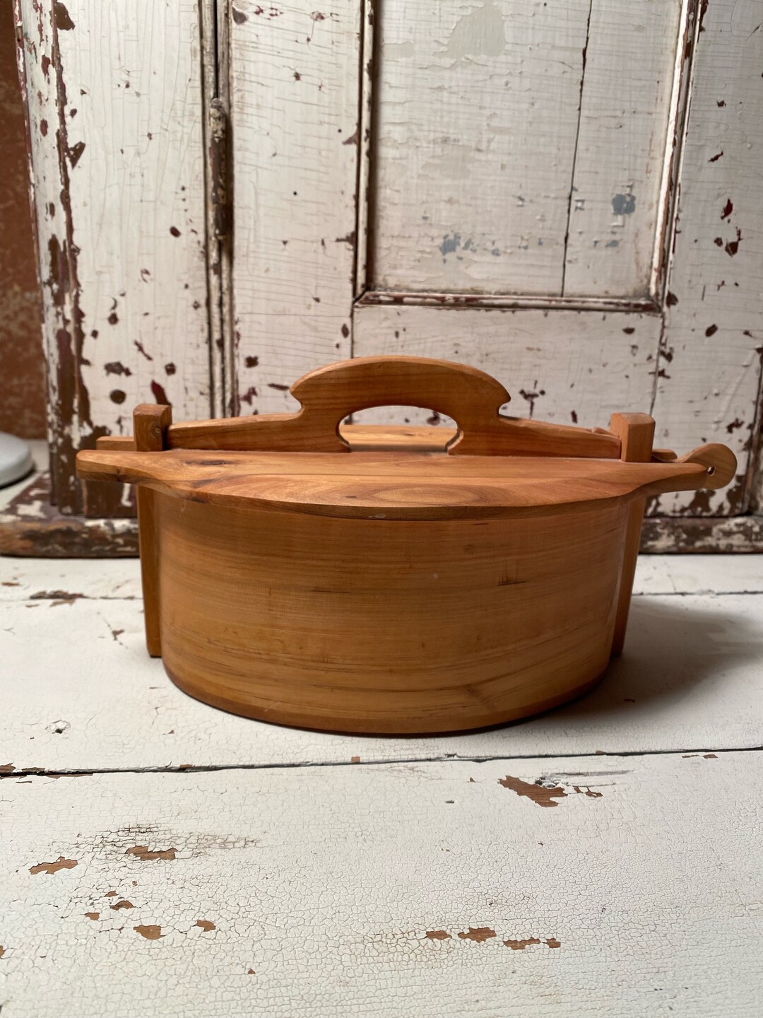 Rare Handmade Swedish Beautiful Pine Butter Box Traditional Design - Etsy