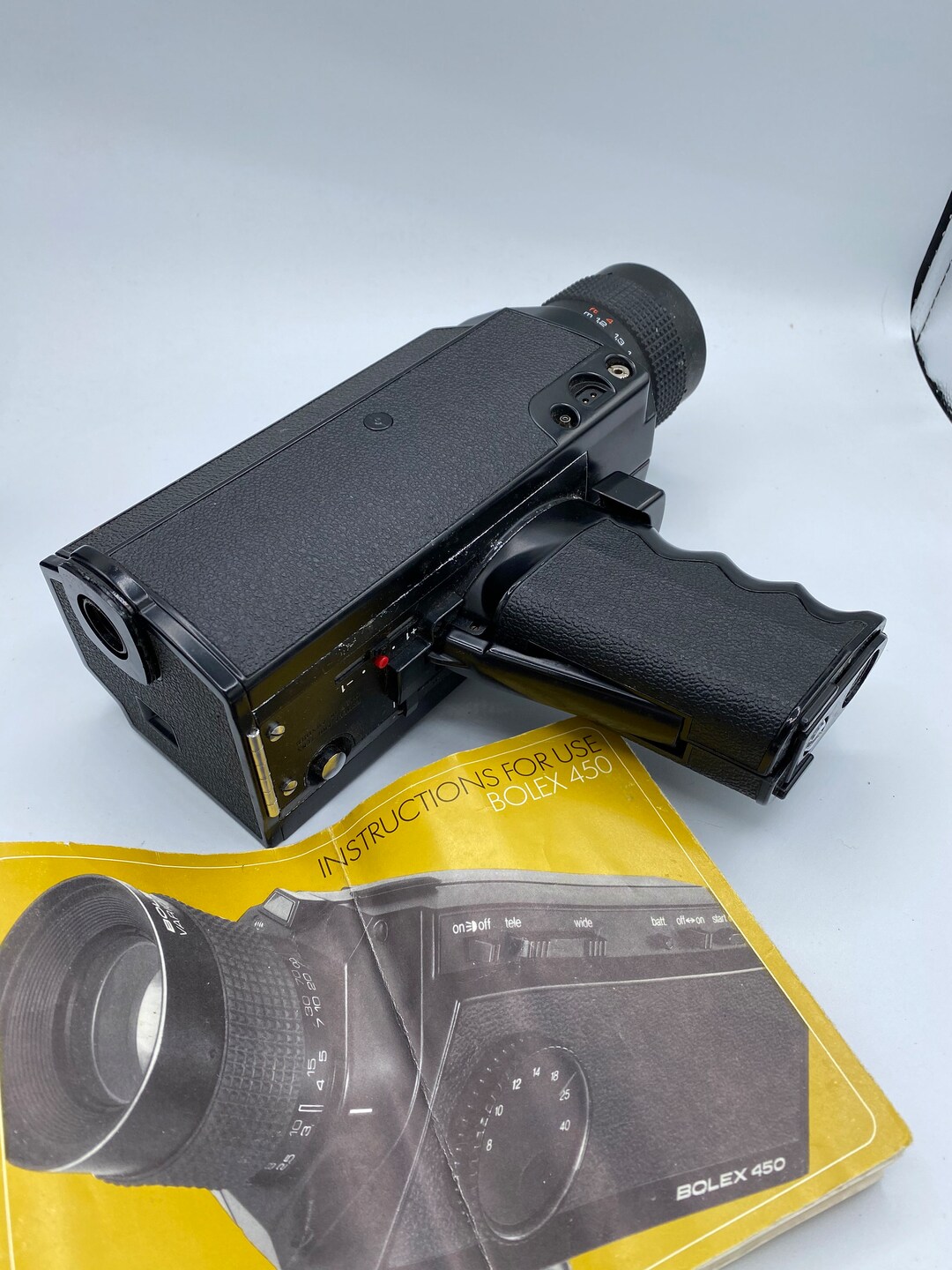 Bolex 450 Super 8mm Film Camera as is for Parts READ! - Etsy