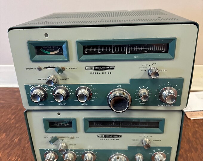 Rare Heathkit HX-20/HR-20 Ham Radio Set Please Read Listing! - Etsy