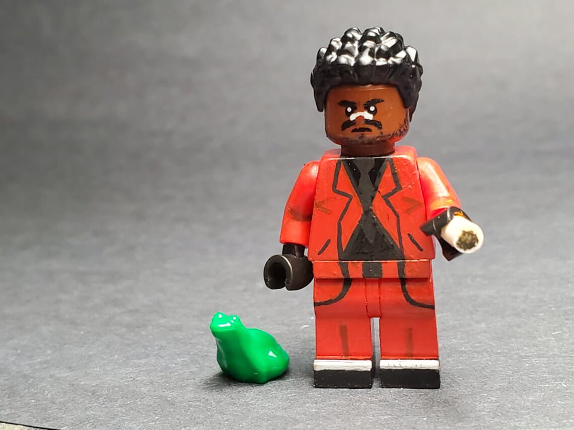 The Weeknd Minifigure From After Hours Buttoned | Etsy
