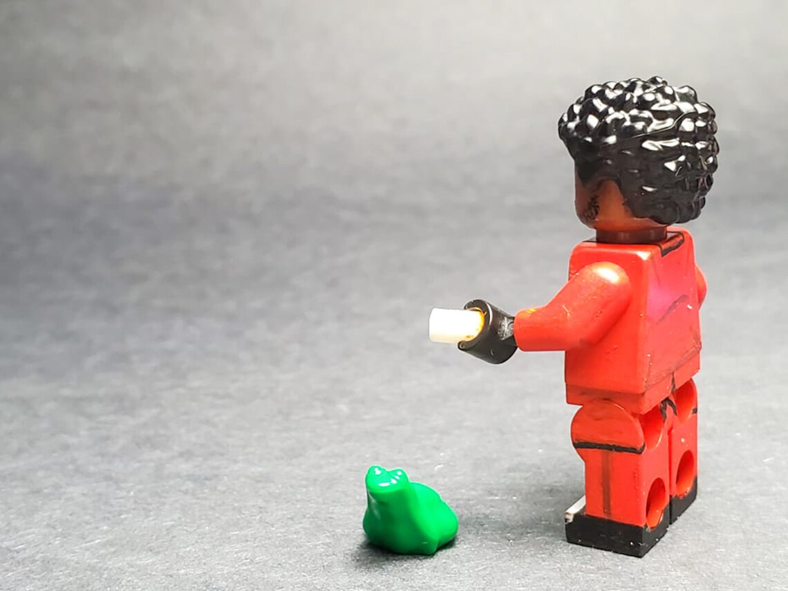 The Weeknd Minifigure From After Hours Buttoned | Etsy