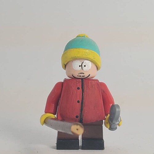 Kenny Mccormick South Park Minifigure artist Rendition | Etsy