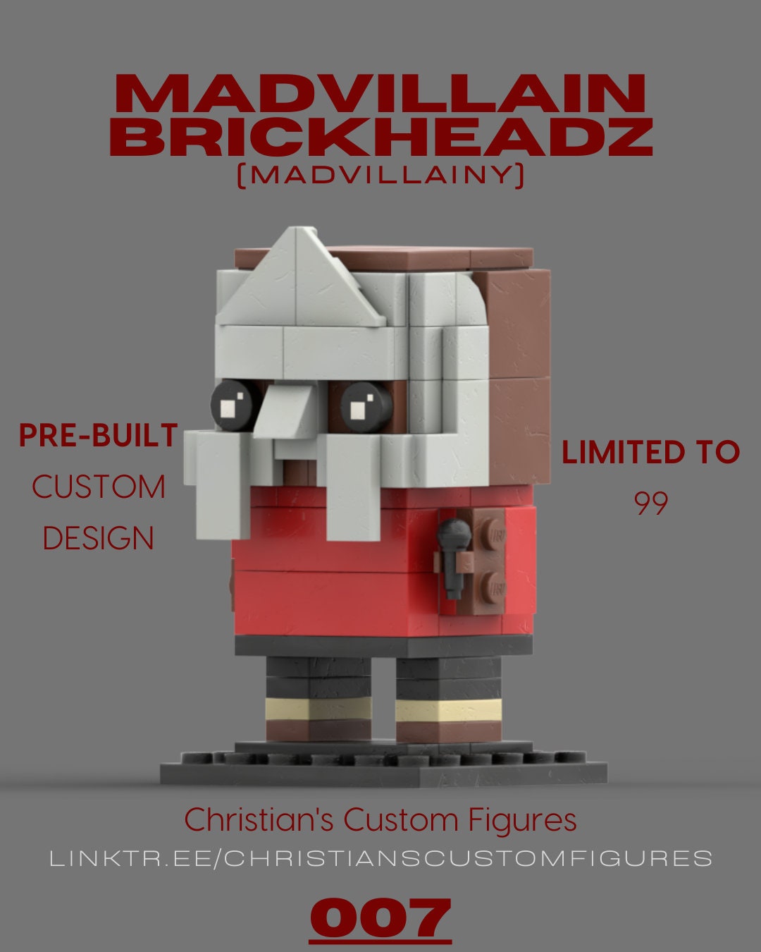 Madvillain MF DOOM Madvillainy artists Rendition Limited - Etsy