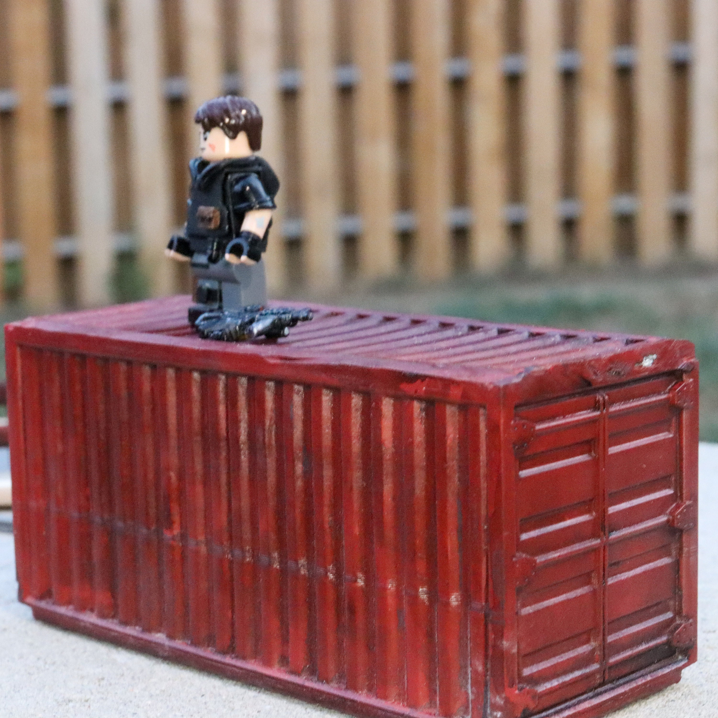 3D Printed Shipping Container for Miniature Photography - Etsy