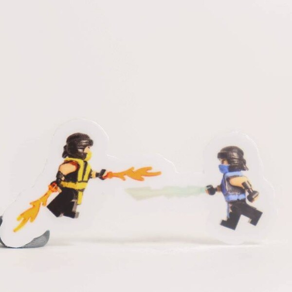Sub Zero and Scorpion Art - Etsy
