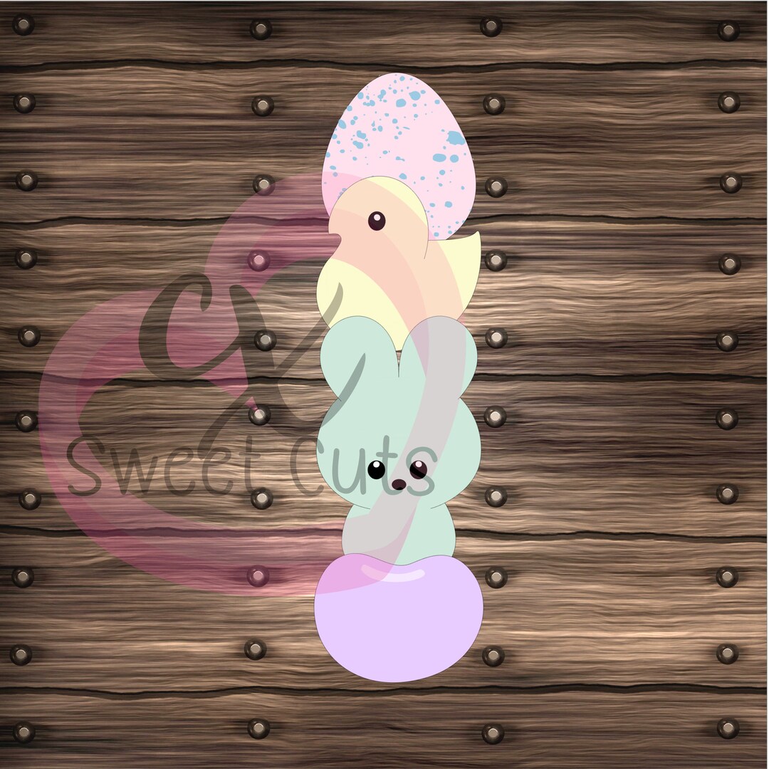 Easter Sweets Mini Stackable Cookie Cutters. - Etsy