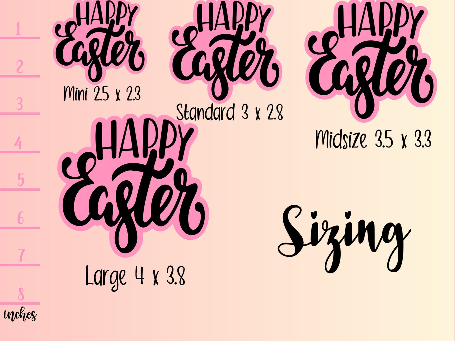 Happy Easter Cookie Cutter. Spring. Bunny. - Etsy