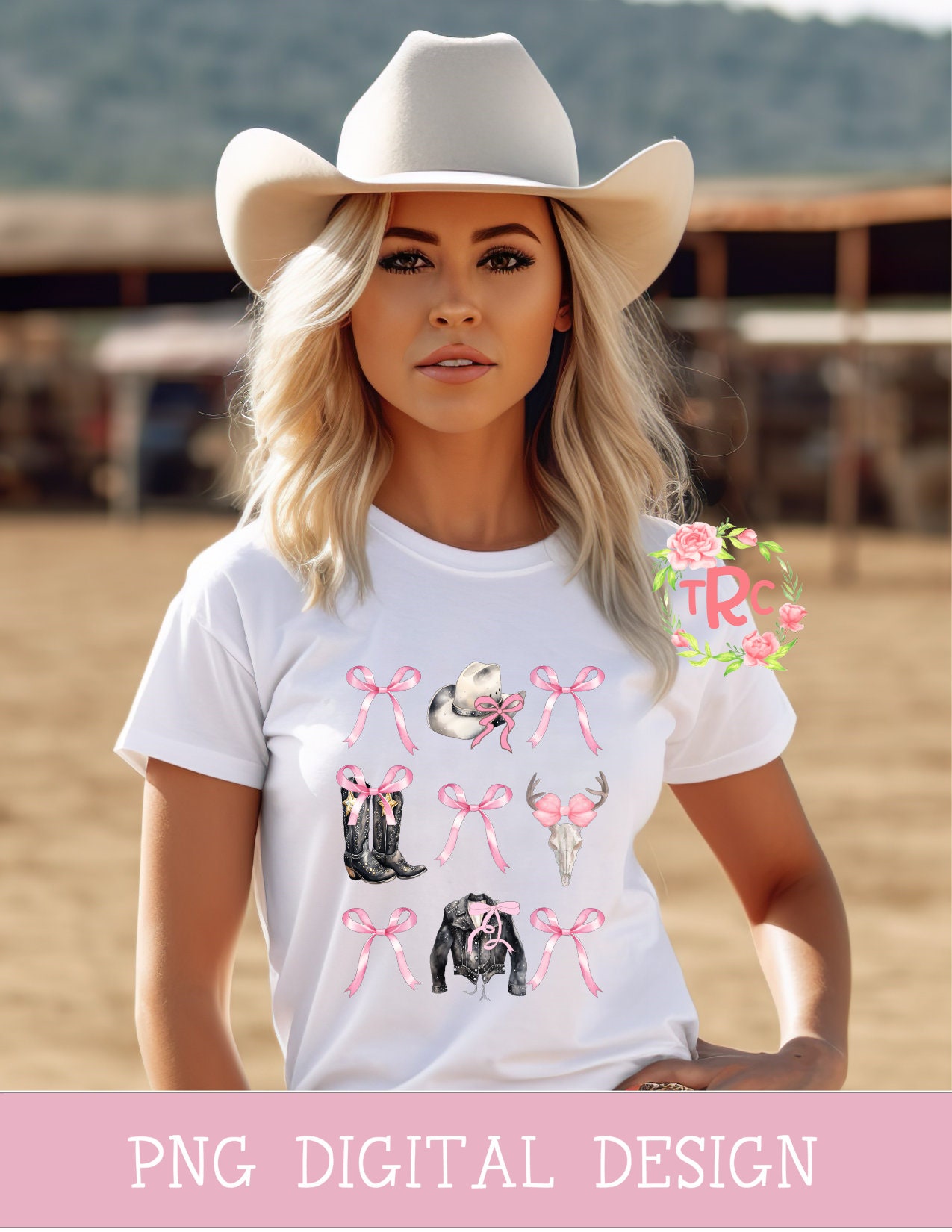Coquette Cow Girl Essentials, Coquette Bows, Cow Girl Tee, Country Girl ...