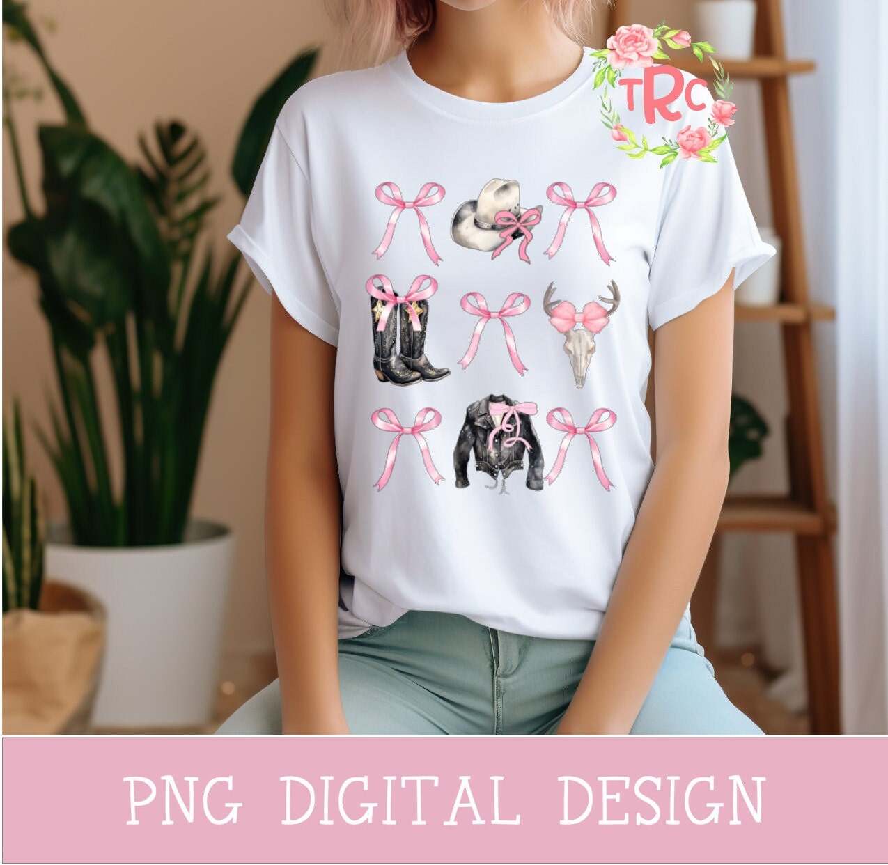 Coquette Cow Girl Essentials, Coquette Bows, Cow Girl Tee, Country Girl ...