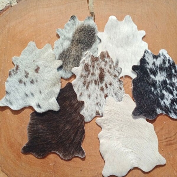 Cowhide Mirror - Etsy