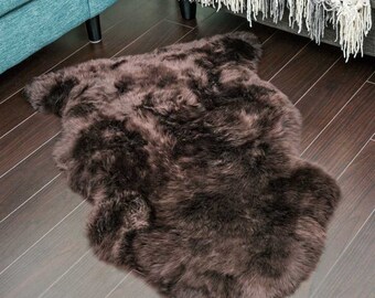 Genuine Sheepskin Rug Single Pelt Ivory White Sheep Skin Rug | Etsy