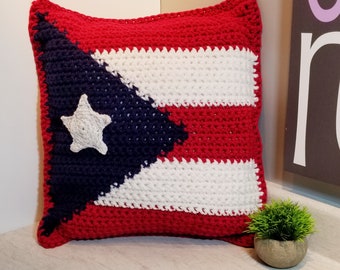 Crochet Puerto Rico Flag - Etsy