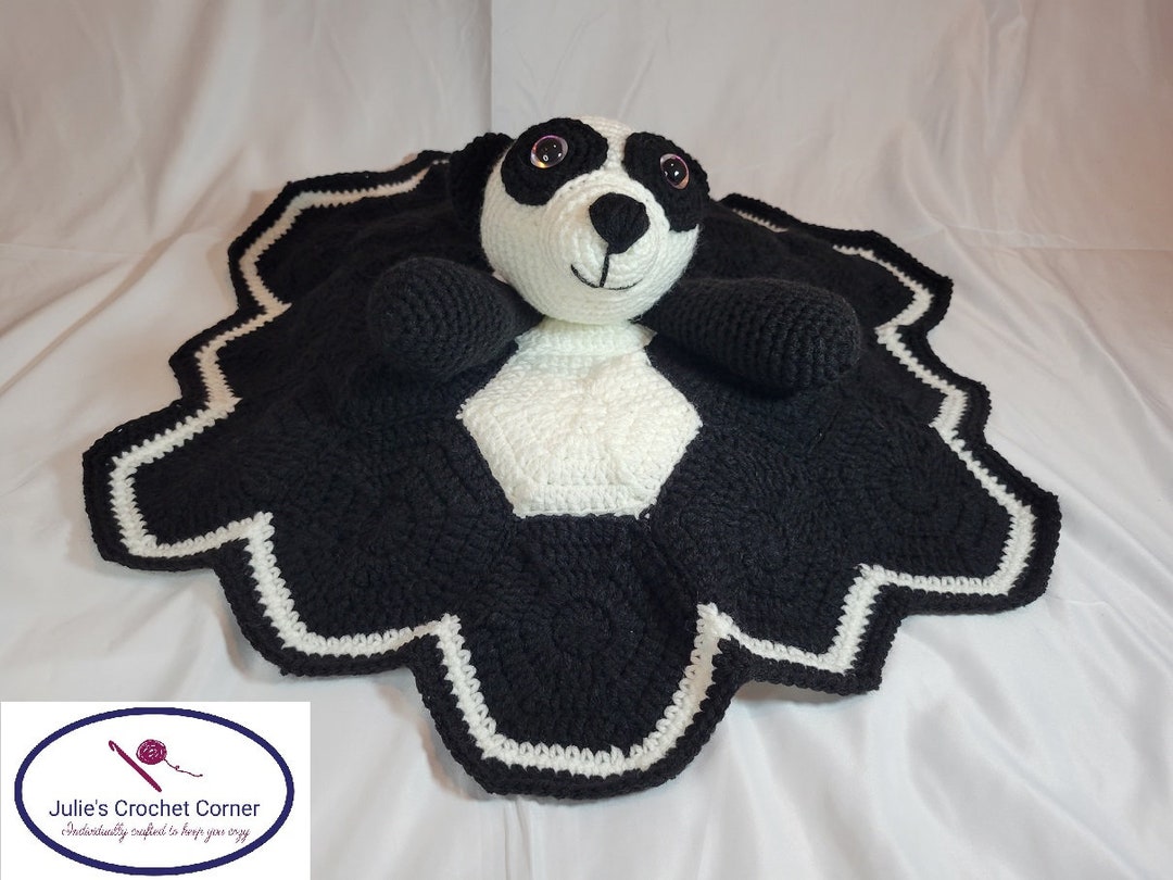 PATTERN: Panda Lovey Crochet Baby Blanket - Etsy