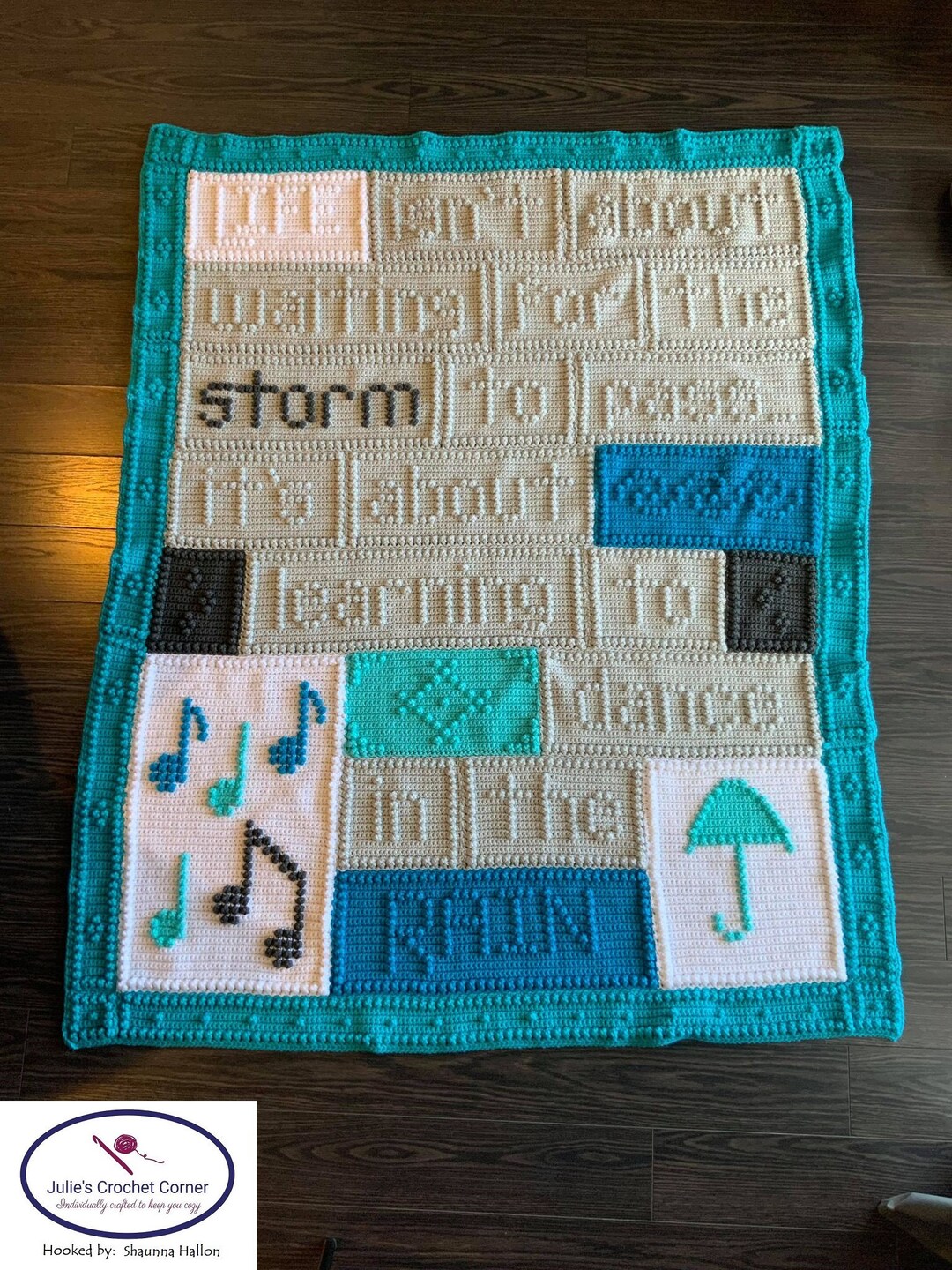 PATTERN: "life Isn't About Waiting for the Storm to Pass....it's About ...