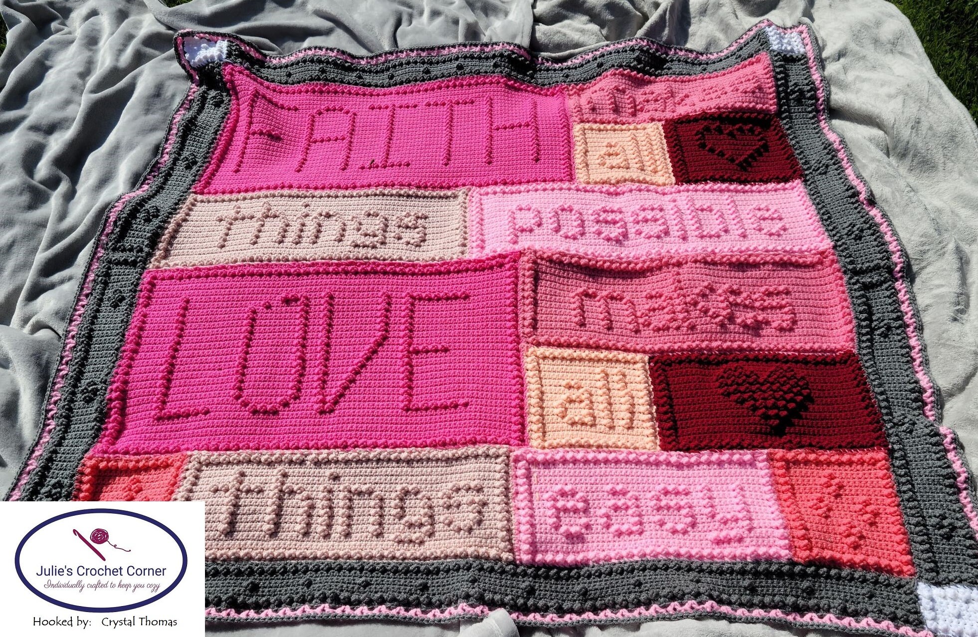 PATTERN: Faith Makes All Things Possible Love Makes | Etsy