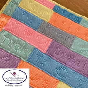 PATTERN: "your First Breath Took Ours Away" Puff Stitch Baby Blanket - Etsy