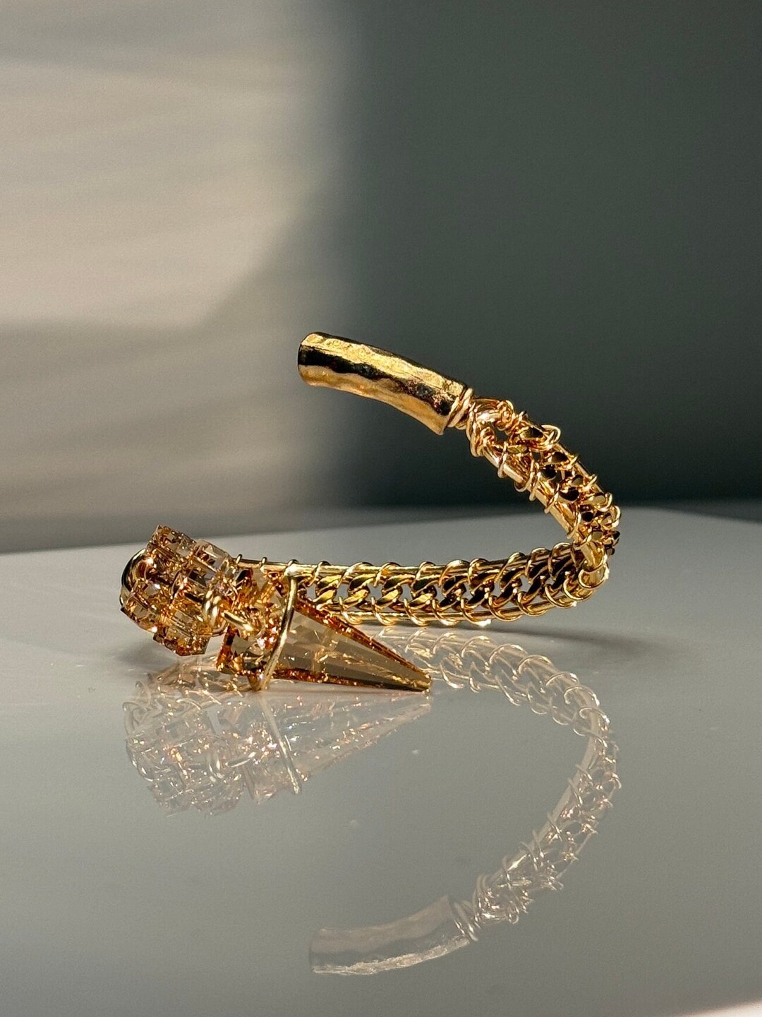 Gold Cuban Link Bracelet (cuboid ) - Etsy
