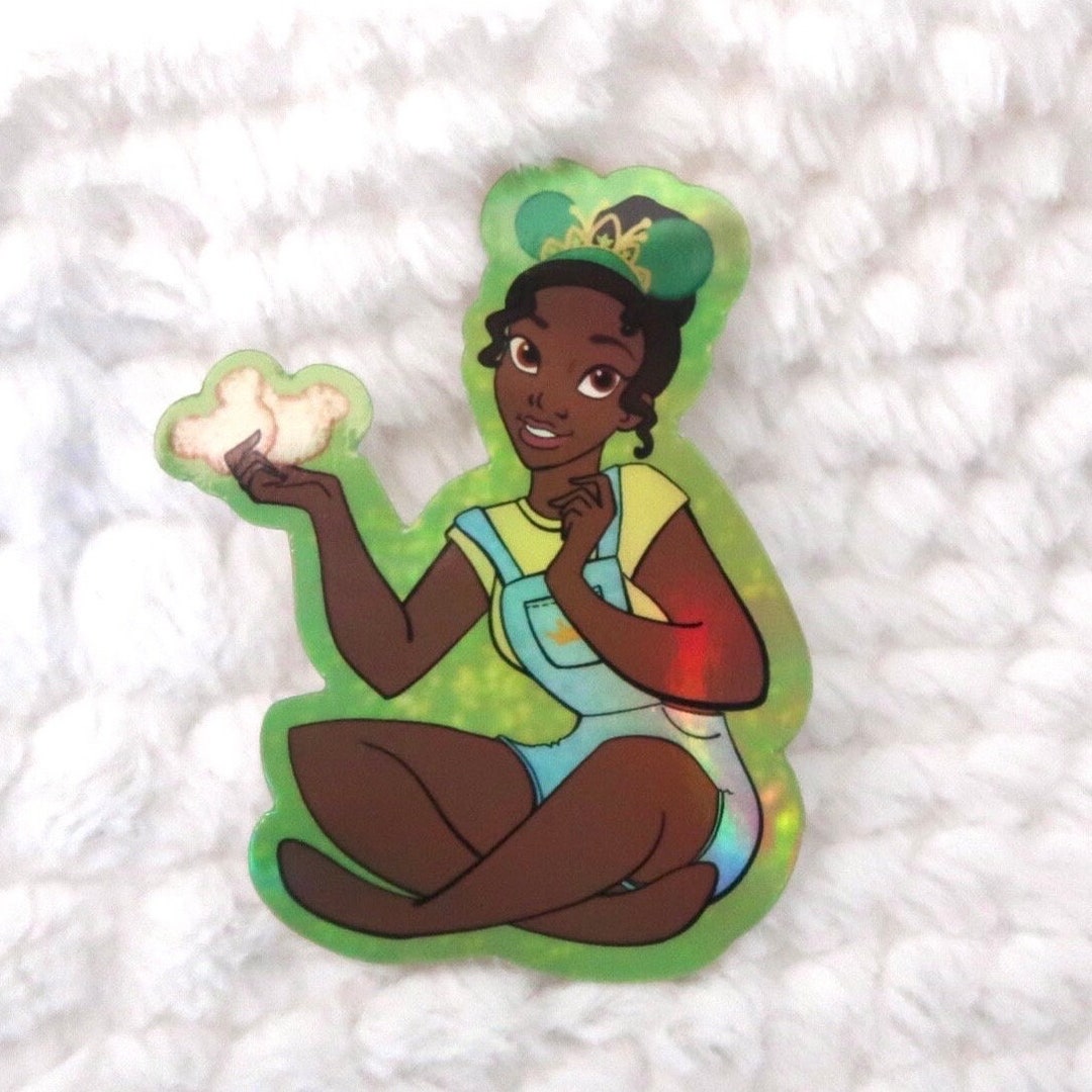 Tiana Park Princess Holographic Sticker - Etsy