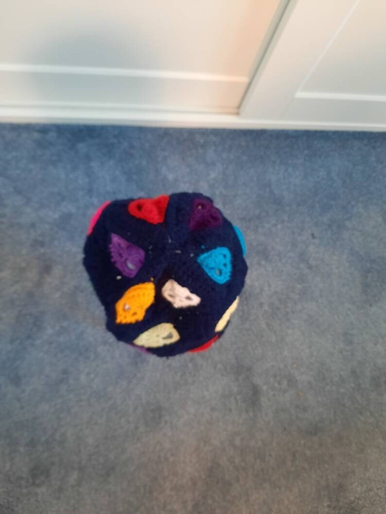 Crochet Skull Granny Square Beanie - Etsy