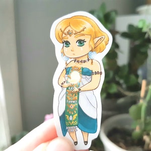 Zelda TOTK Characters Stickers Packs Stationery - Etsy