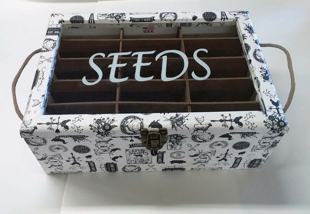 Seed Saver Box "winston " - Etsy
