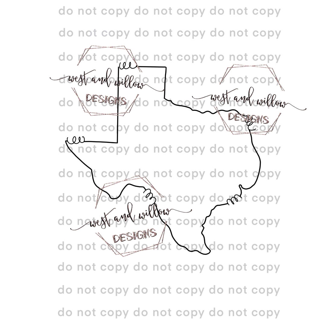 Texas State Outline, Texas, TX, State, Texas State Outline With Curls ...