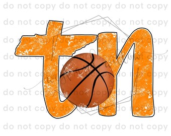 Tennessee Vols Basketball PNG SVG Digital Download Sublimation Design ...