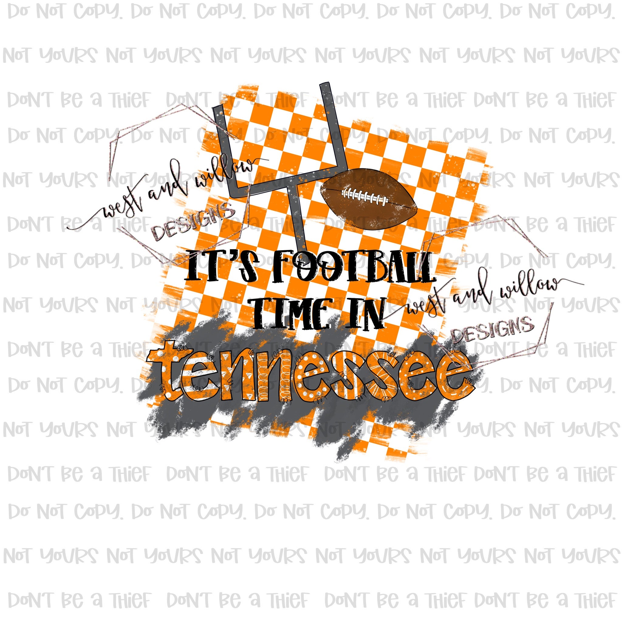 Its Football Time in Tennessee Tennessee Football Vols - Etsy