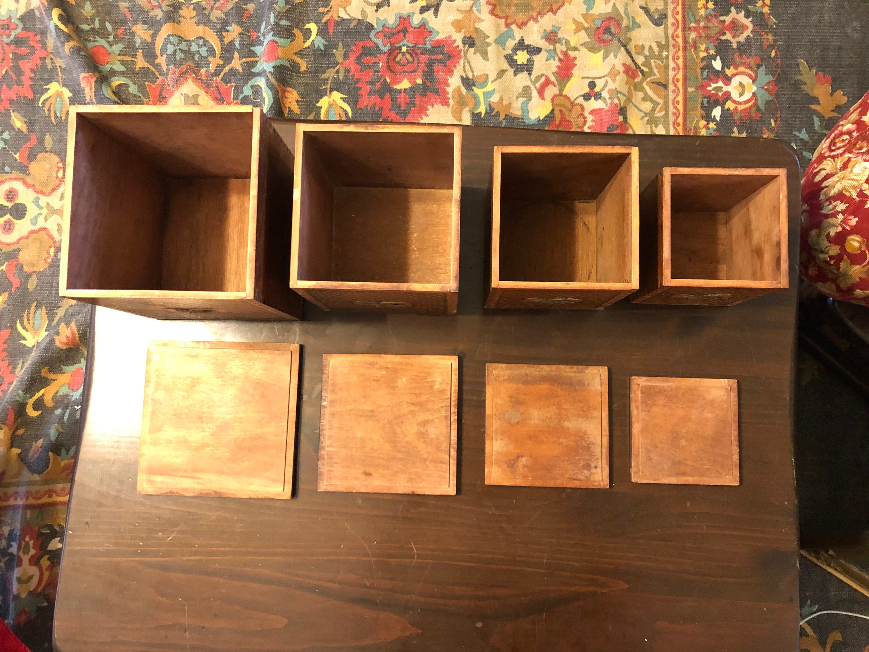 Group of 4 Eagle Nesting Boxes - Etsy