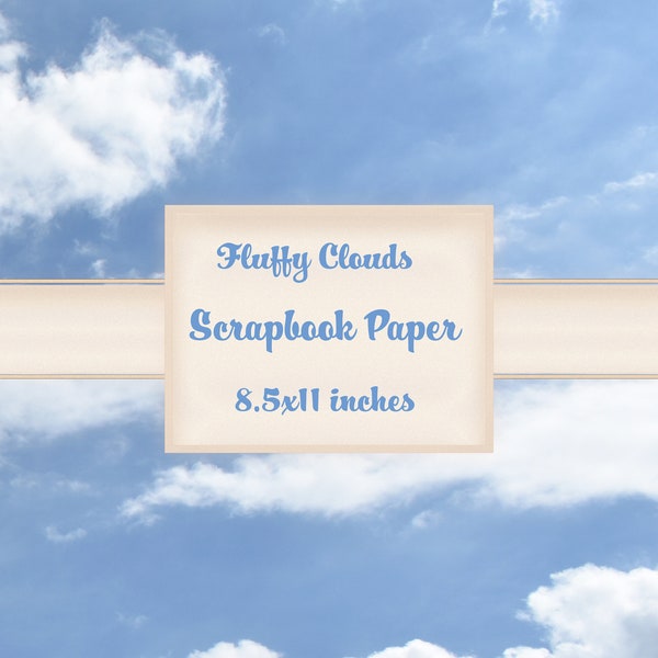 Paper Clouds - Etsy
