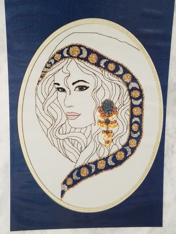 RARE OOP 1996 rhiannon Artistic Portrait Cross | Etsy