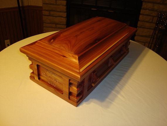 Personalized Pet Casket & Memory Chest Custom Pet Funeral Box - Etsy