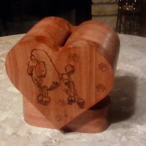 Cedar or Pine Personalized Heart Coin Bank, Your Personal Message ...