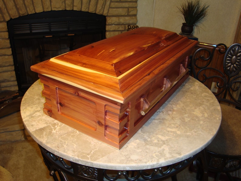 12 X 24 Pet Casket & Memory Chest Custom Pet Funeral Box Pet - Etsy
