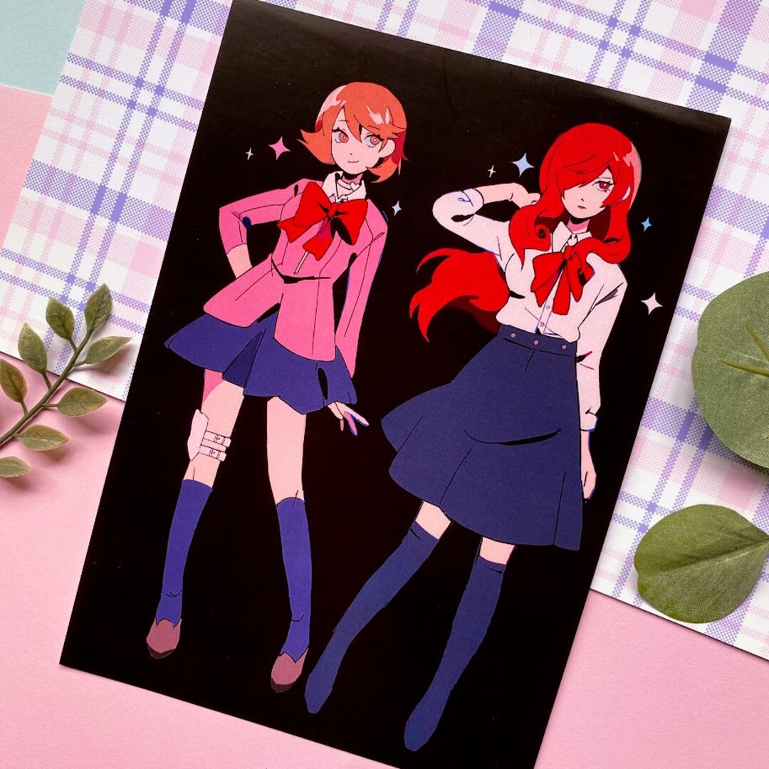 P3 Reload Yukari and Mitsuru Print - Etsy