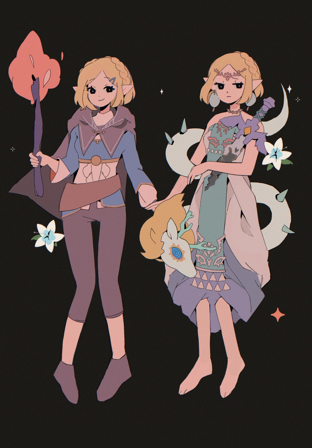 TOTK Zelda Art Print - A5 Size - Etsy