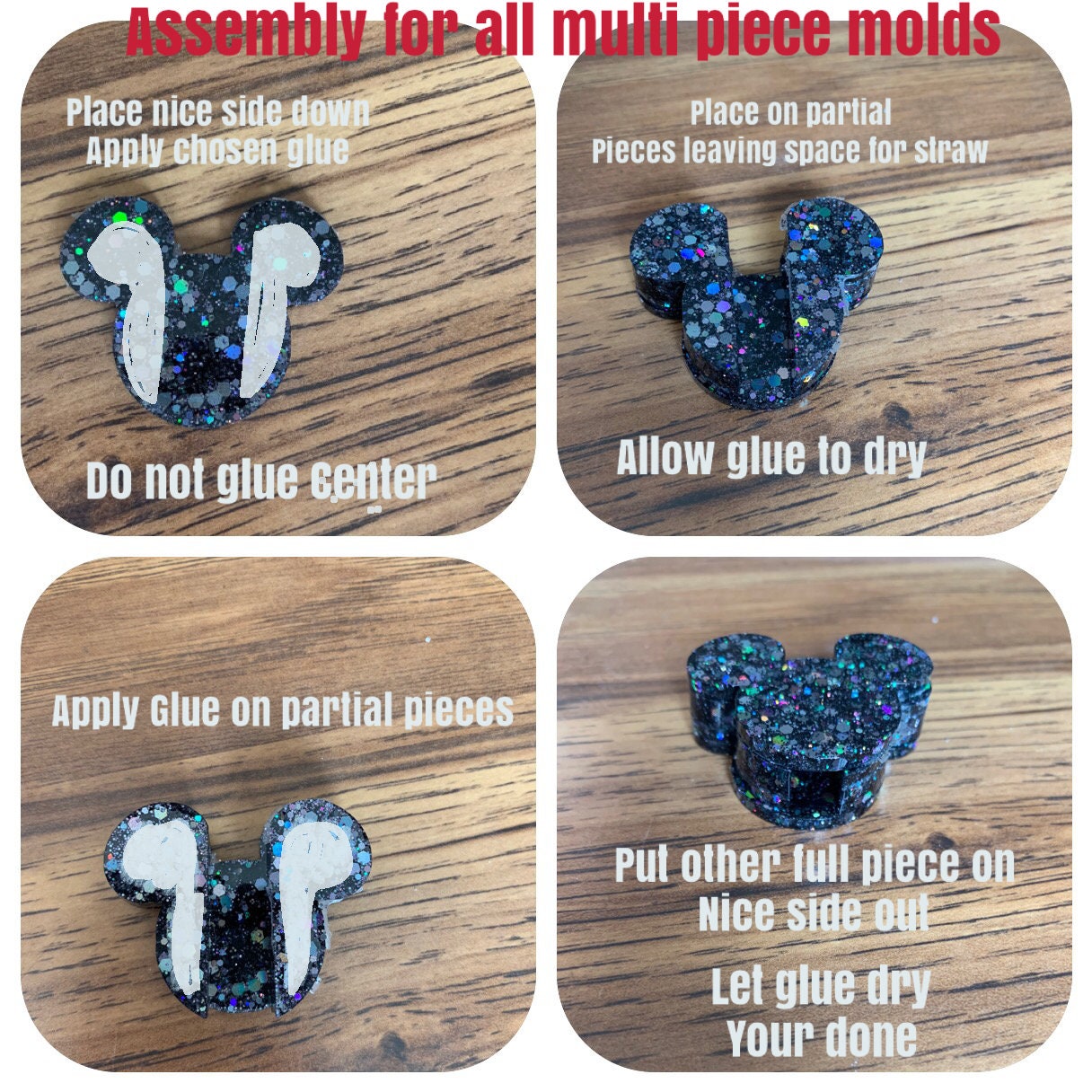 Castle Straw Topper Mold | Etsy