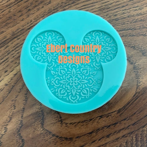 Mouse Christmas Snowflake Silicone Mold - Etsy