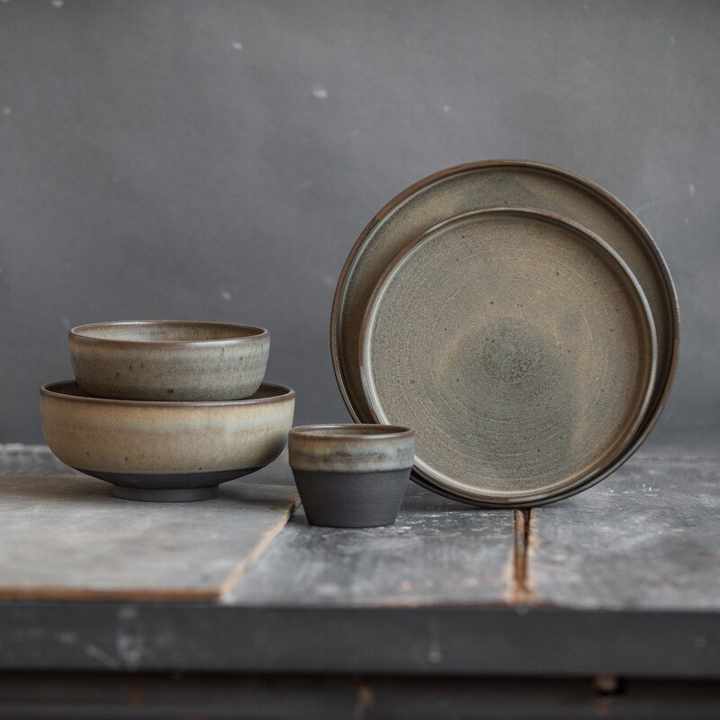 Rustic Dinnerware - Etsy