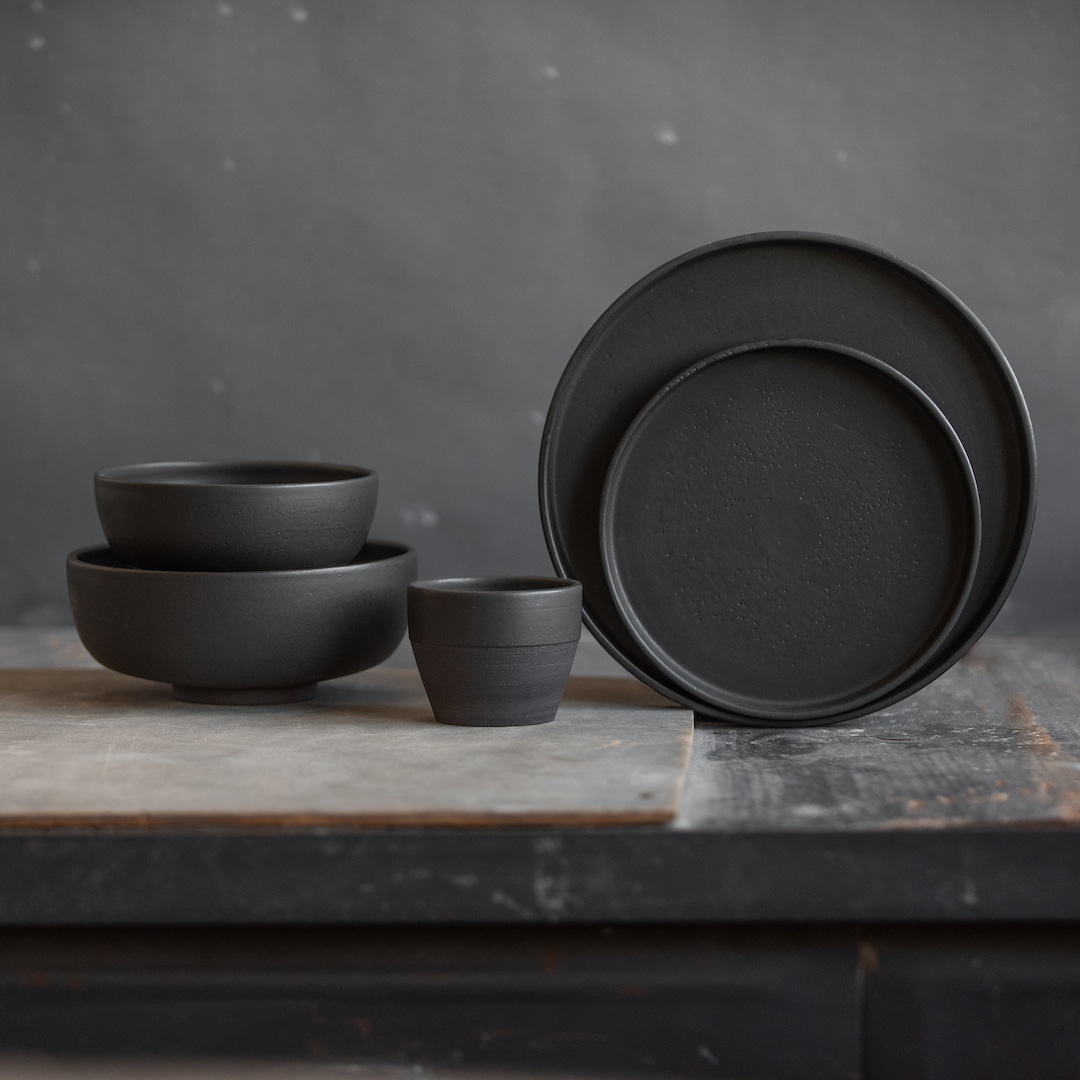 DINNER SET for 1, 2, 4, 6, 8, 10, 12 Persons | Dinnerware | Matte ...
