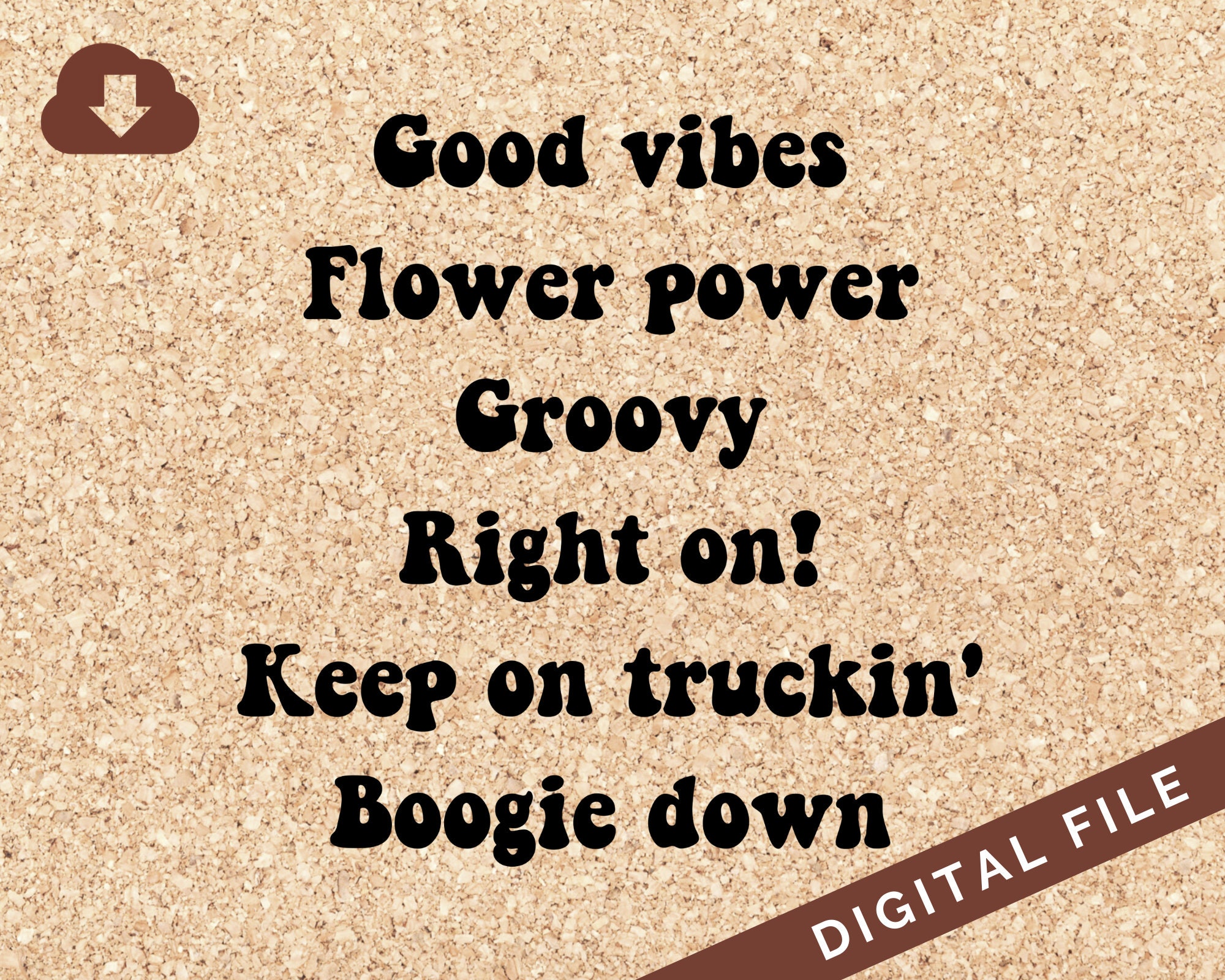 70s Groovy Slang, Phrases, Quotes & Sayings | SVG Cricut File, PNG ...