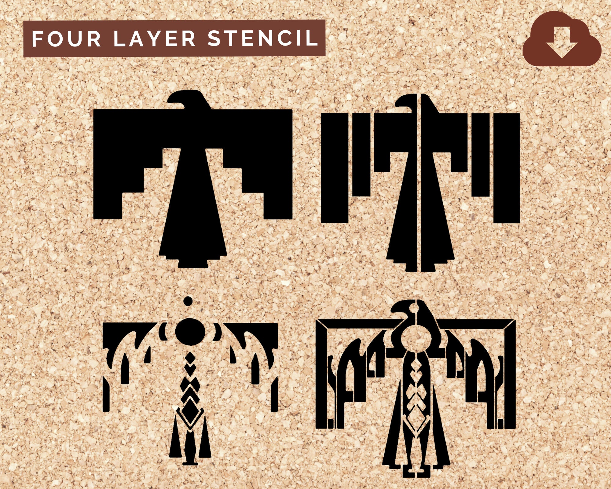 Native American Thunderbird Designs