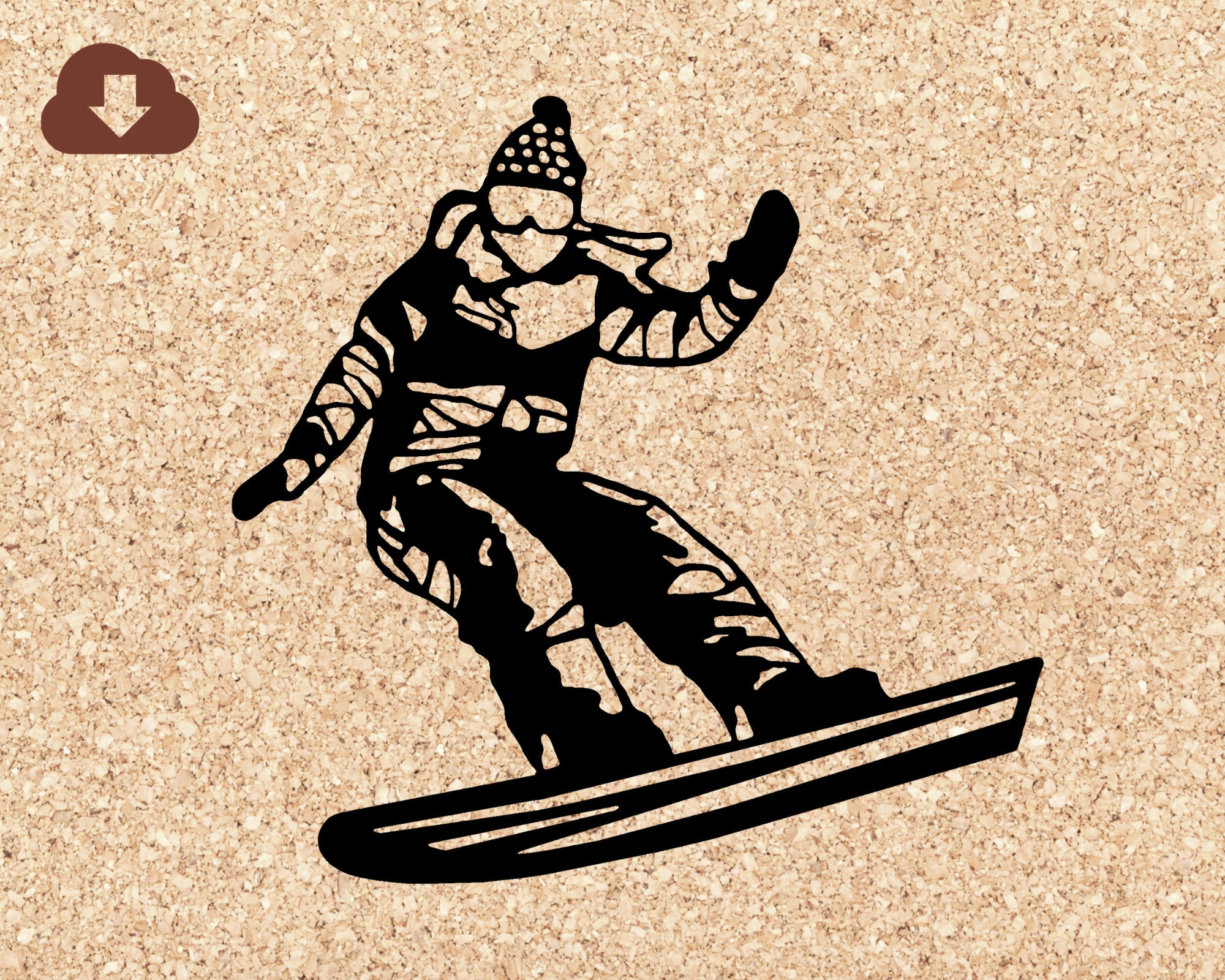 Snowboarding Girls SVG Bundle | Cricut File, PNG Clipart Silhouette ...