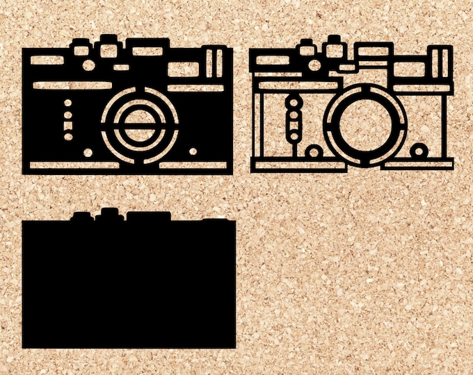 3D SVG Vintage Camera DIGITAL Download - Etsy Canada