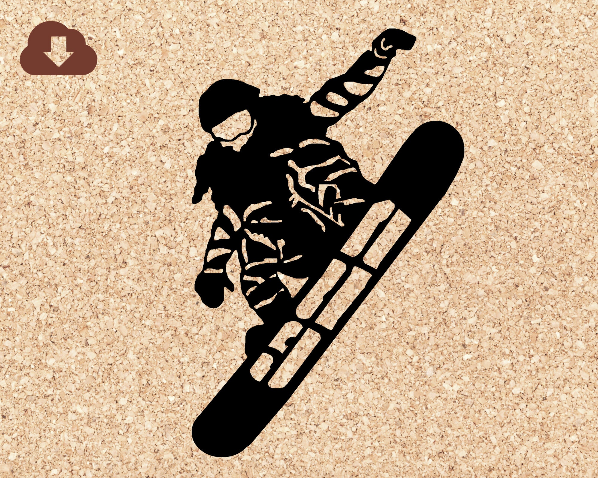Girl Snowboarding Trick