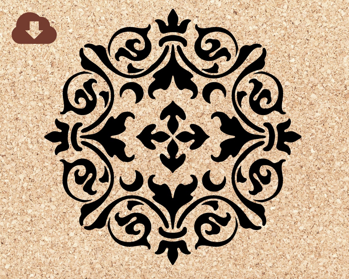 Mosaic Tile SVG Stencil Digital Download PNG and JPG Clipart - Etsy ...