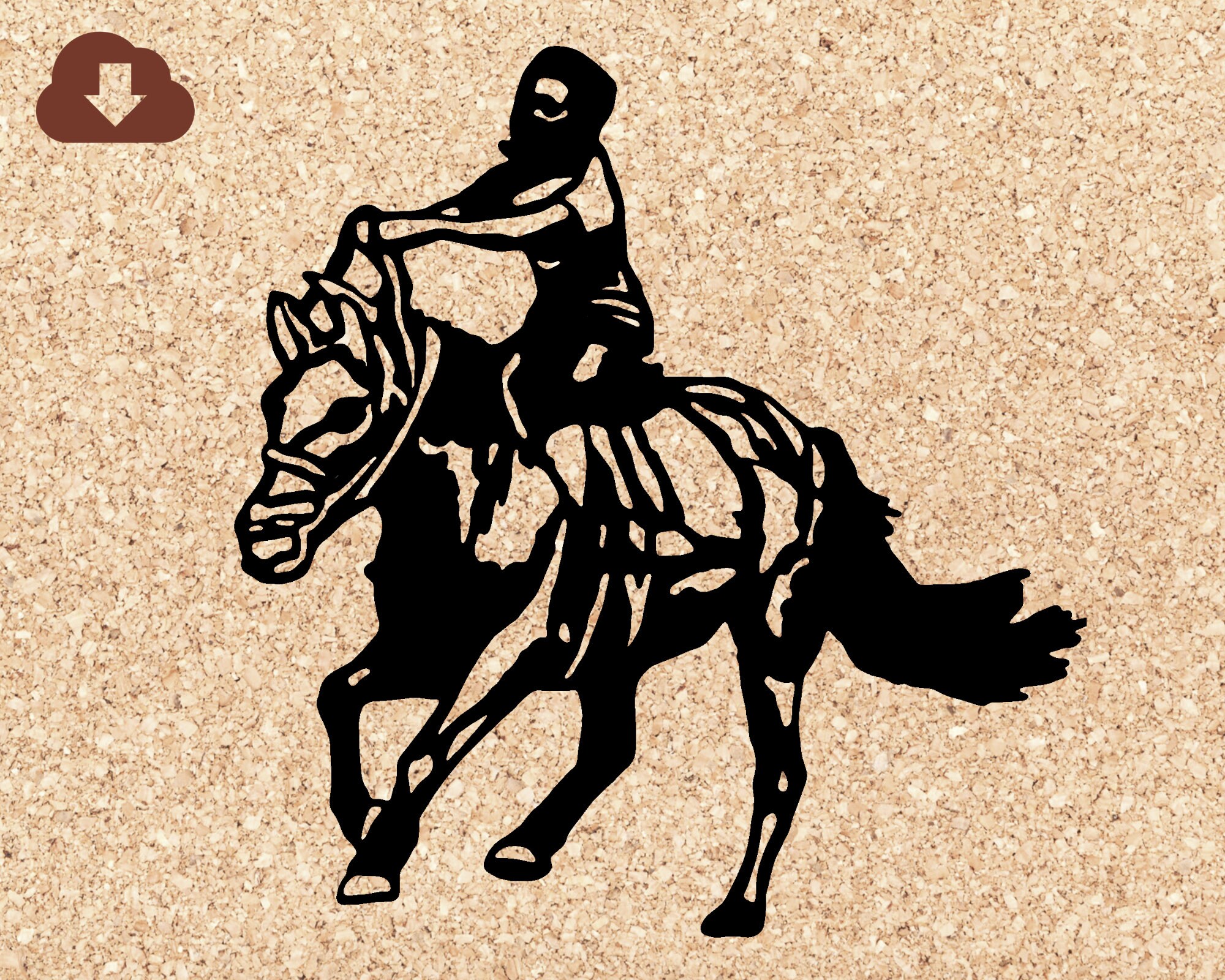 Little Boy Riding Horse SVG Cut File for Cricut Design - Etsy