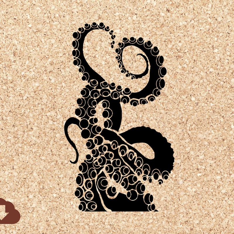 Octopus Stencil - Etsy